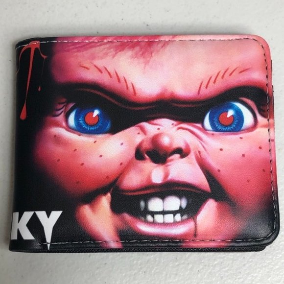Unbranded | Accessories | Childs Play Chucky Pleather Wallet Horror ...